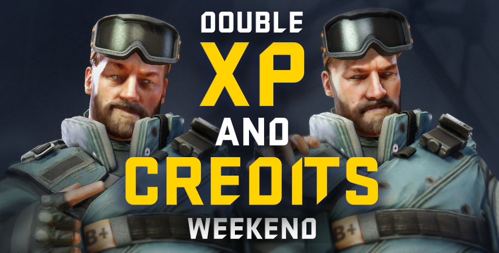 Double XP and Credits Weekend - Splash Damage